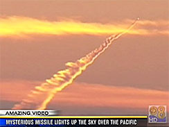Missile Over California: Was There a Missile Over California? [Video ...